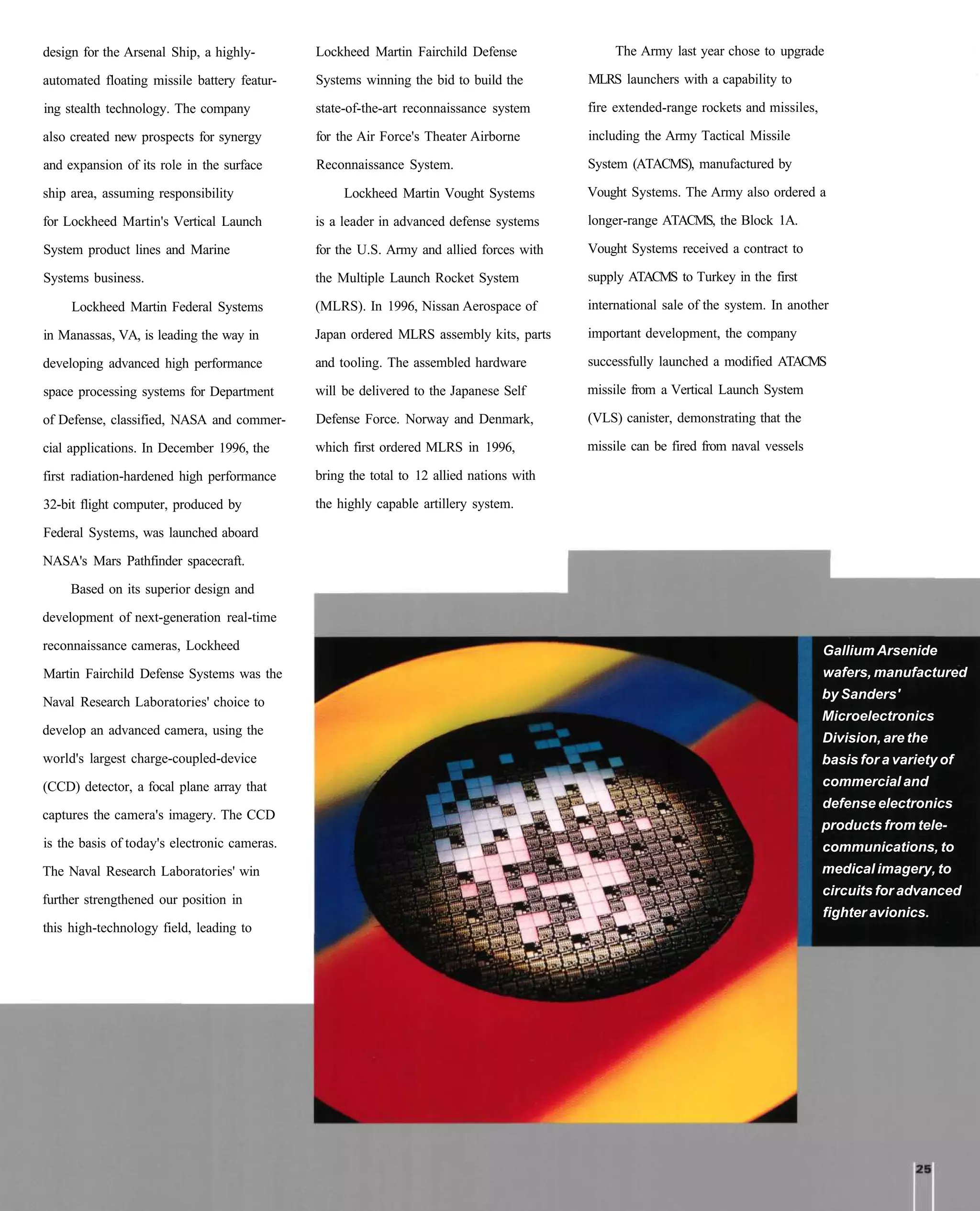 lockheed martin 1996 Annual Report | PDF