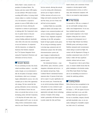 lockheed martin 1996 Annual Report | PDF