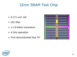 intel PDF 32nm Technology Update Mark Bohr | PDF | Business Accounting ...