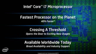 intel Presentation | PDF