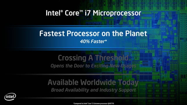 intel Presentation | PPT