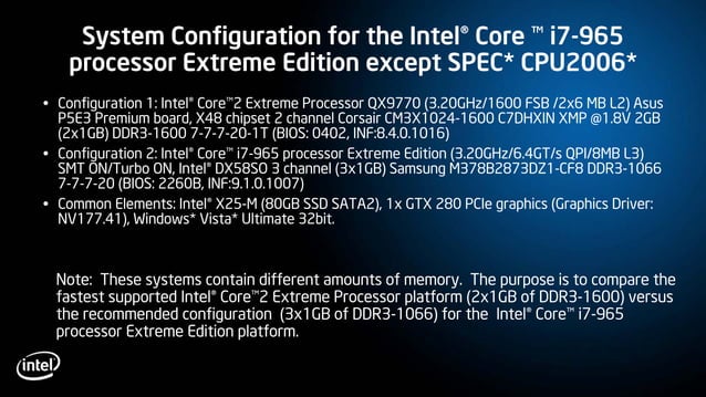 intel Presentation | PDF
