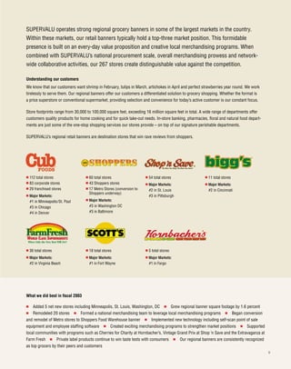 supervalu Proxy Statements Corporate Profile | PDF