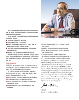 supervalu Proxy Statements Corporate Profile | PDF