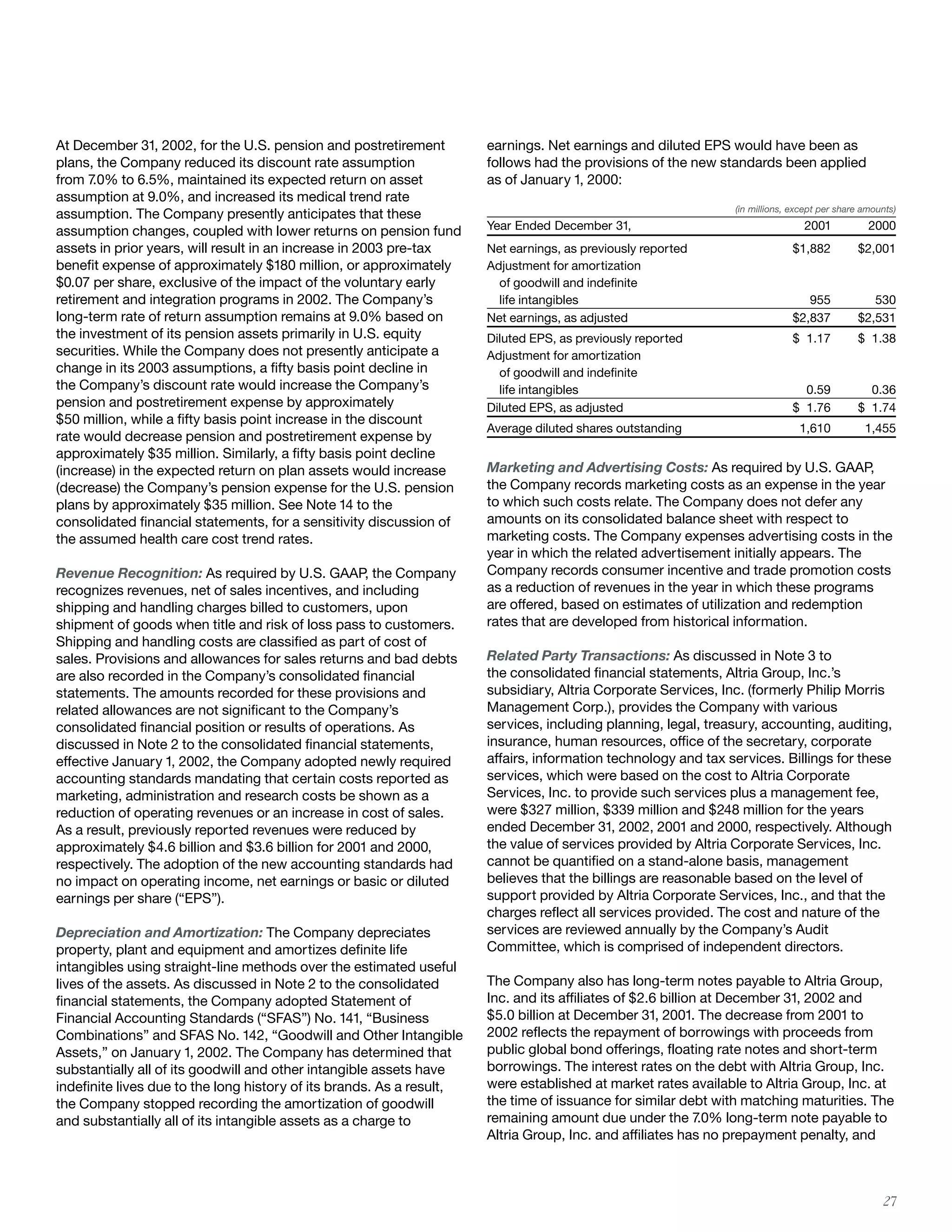 kraft foods Annual Reports 2002 | PDF