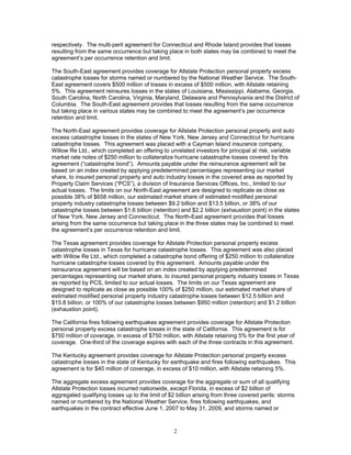 allstate Quarter Information 2008 2nd | PDF