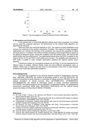 Research on Chaotic Firefly Algorithm and the Application in Optimal Reactive Power Dispatch | PDF