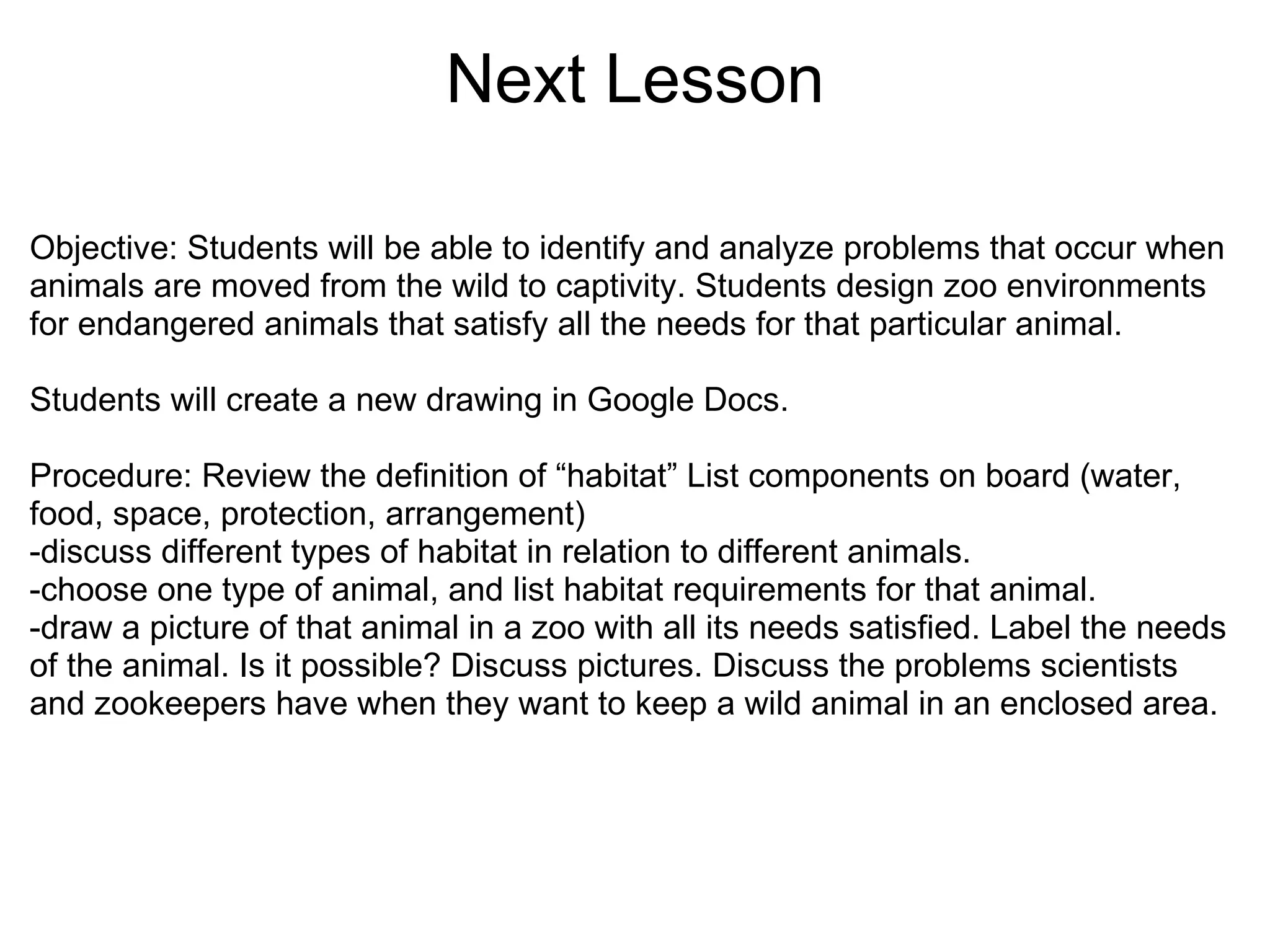 Endangered Animals Unit | PPT | Zoos & Aquariums | Attractions