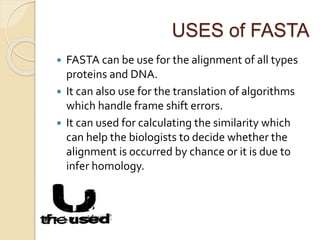 Fasta | PPTX | Genetics | Science