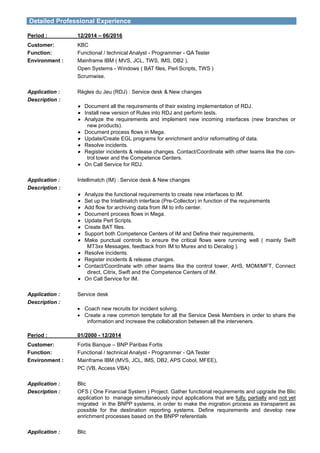 CV Marc de Leijer UK | PDF