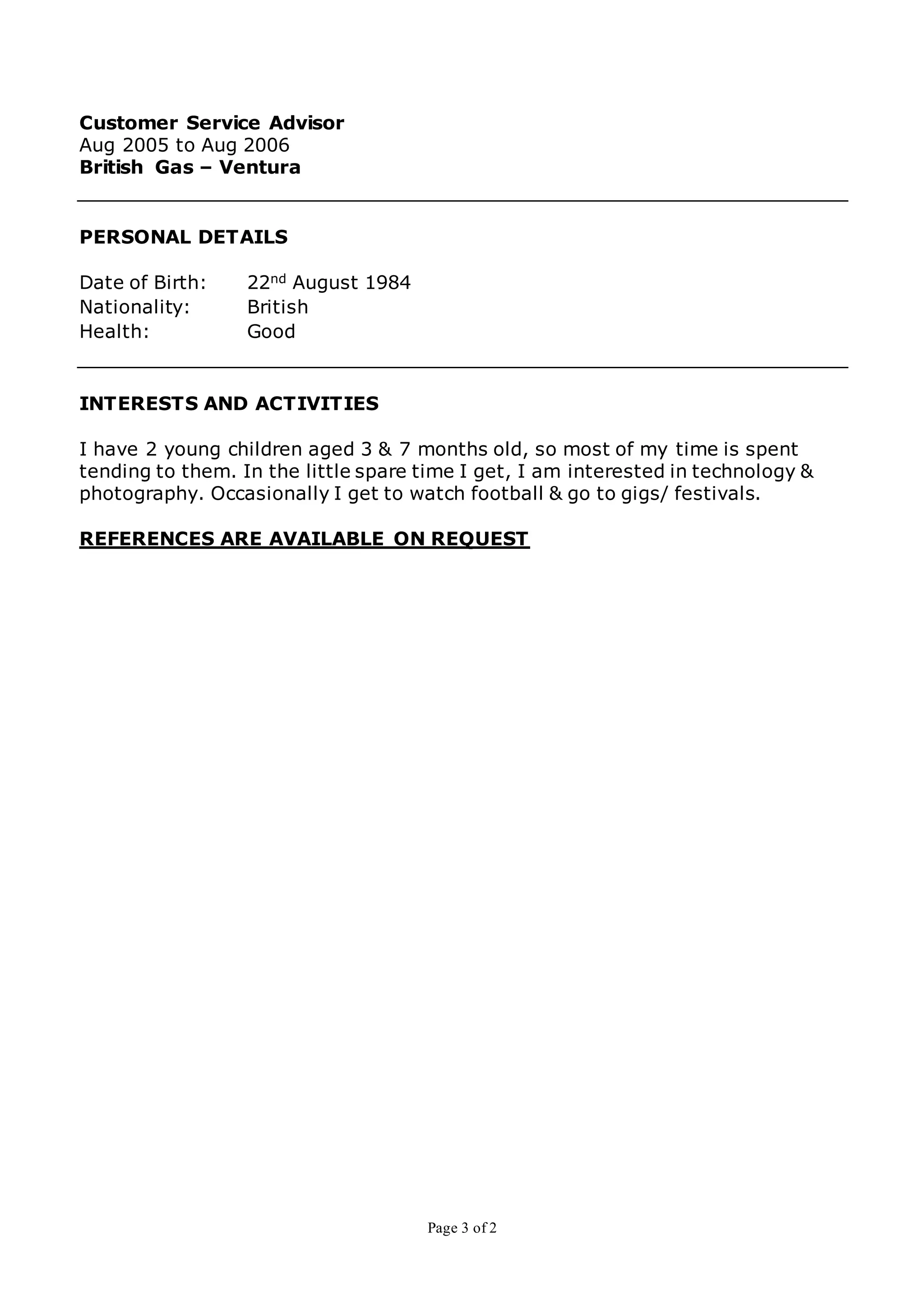 Dawood Hussain CV Feb 2015 | DOCX