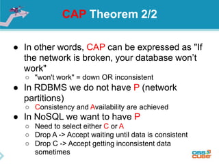 NoSQL Evolution | PPTX