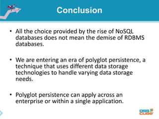 NoSQL Evolution | PPTX