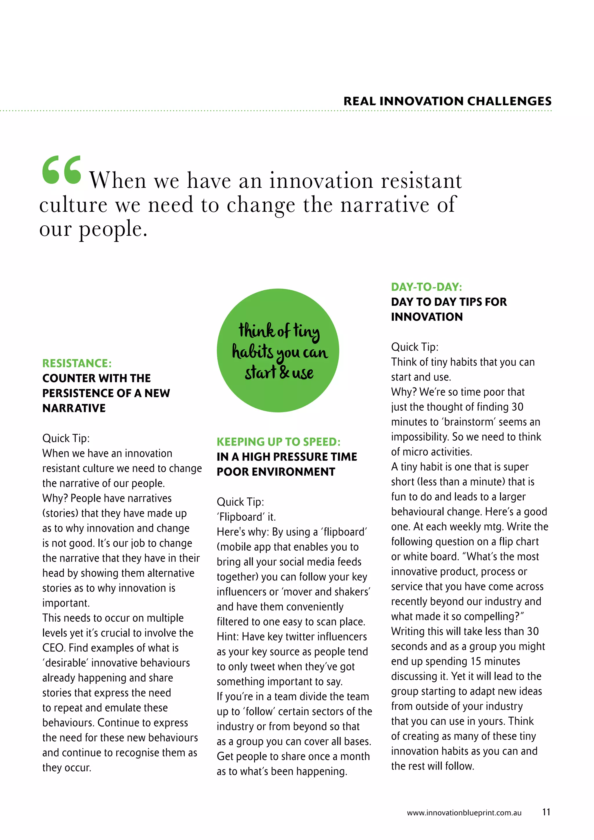 Issue #103 Innovation blueprints | PDF