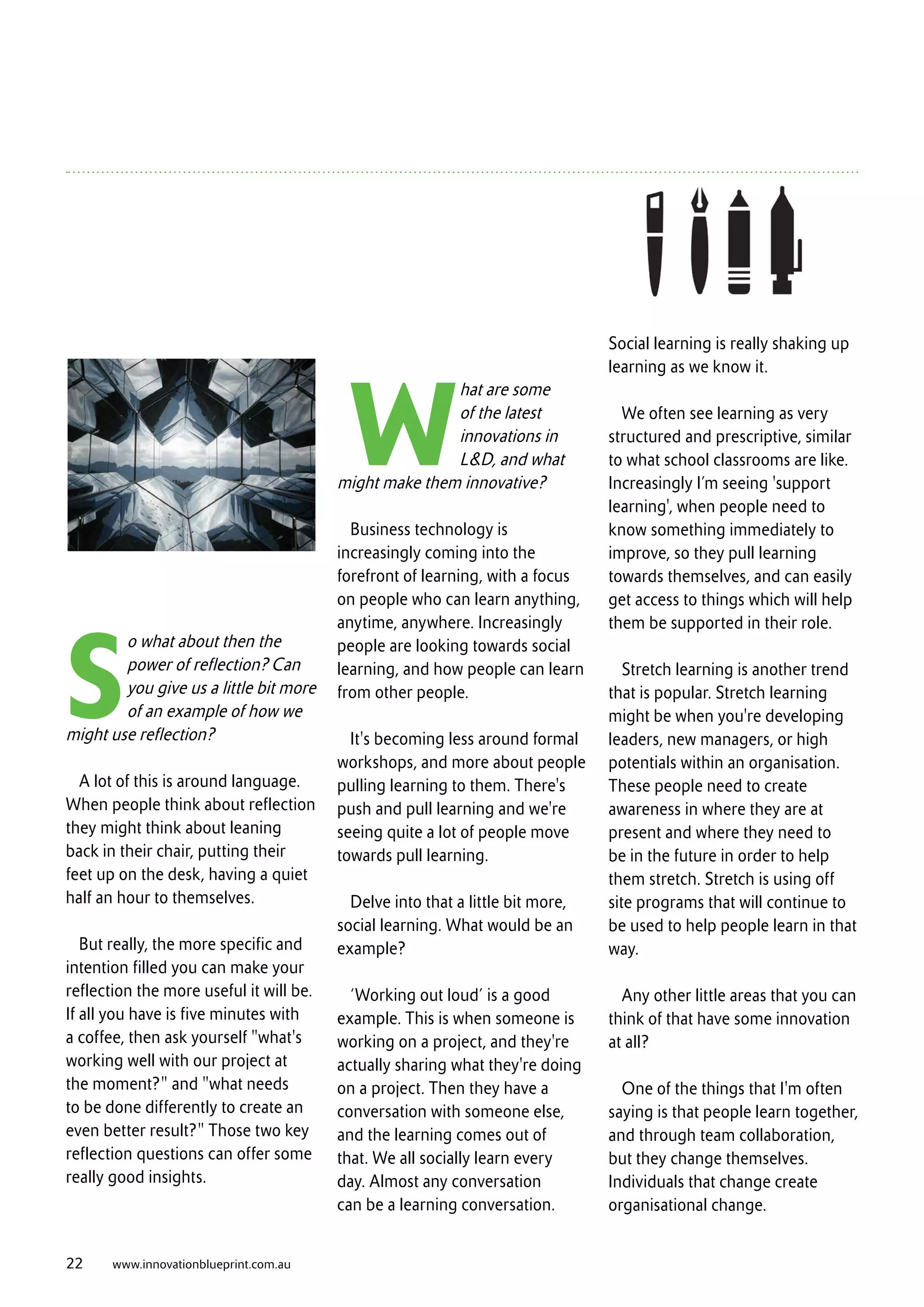 Issue #103 Innovation blueprints | PDF