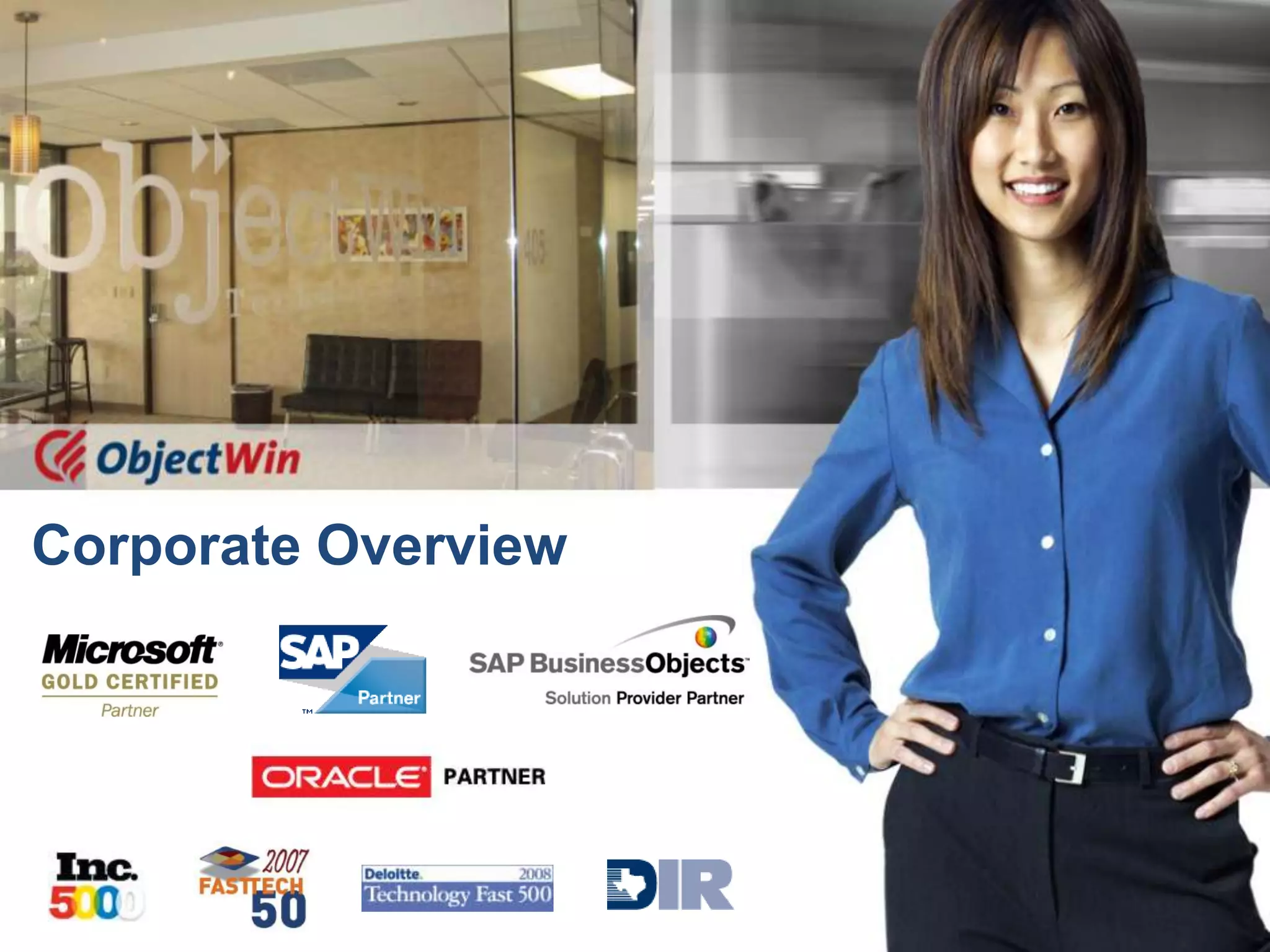 103 Object Win Corporate Presentation | PPTX