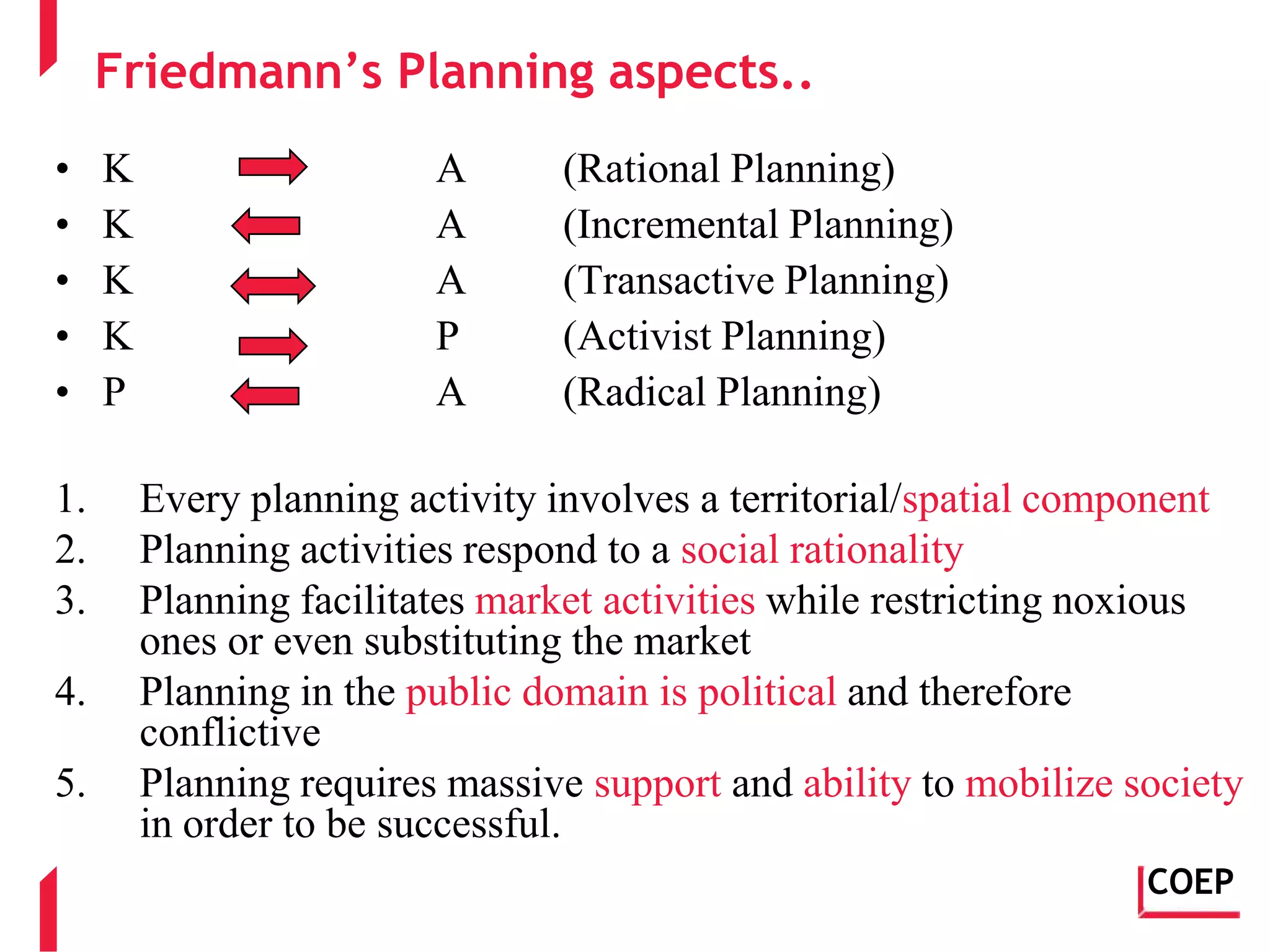 103 Planning Theory i | PPTX
