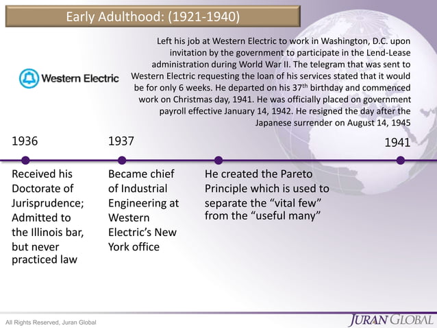 103 Reasons to Celebrate Dr. Juran’s Birthday | PPTX | Business ...