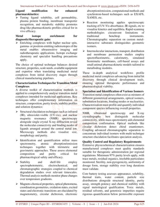 Synthesis and Stability Constants of Transition Metal Complexes of Medicinal Ligands | PDF