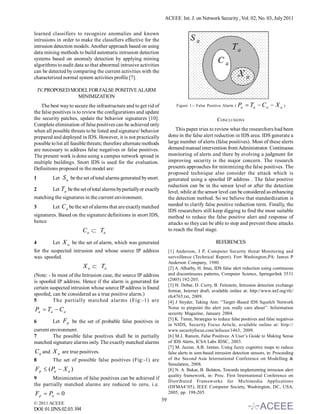 Intrusion Detection System - False Positive Alert Reduction Technique | PDF