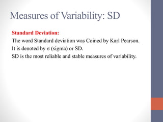 B.Ed.104 unit4.2-statistics | PPT