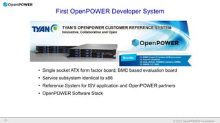 1040: OpenPOWER Foundation Update | PDF | Computer Software and Applications | Computing