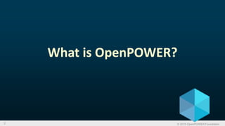 1040: OpenPOWER Foundation Update | PDF | Computer Software and Applications | Computing