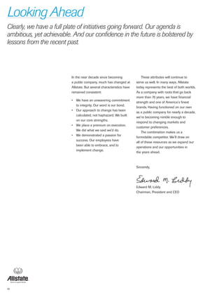 allstate Highlights & Chairman's Letter 2002 | PPT