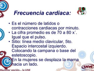 unidad II signos vitales | PPT