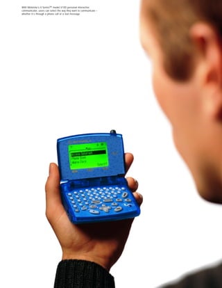 motorola 2000 Summary Annual Report (4.4 MB) | PDF