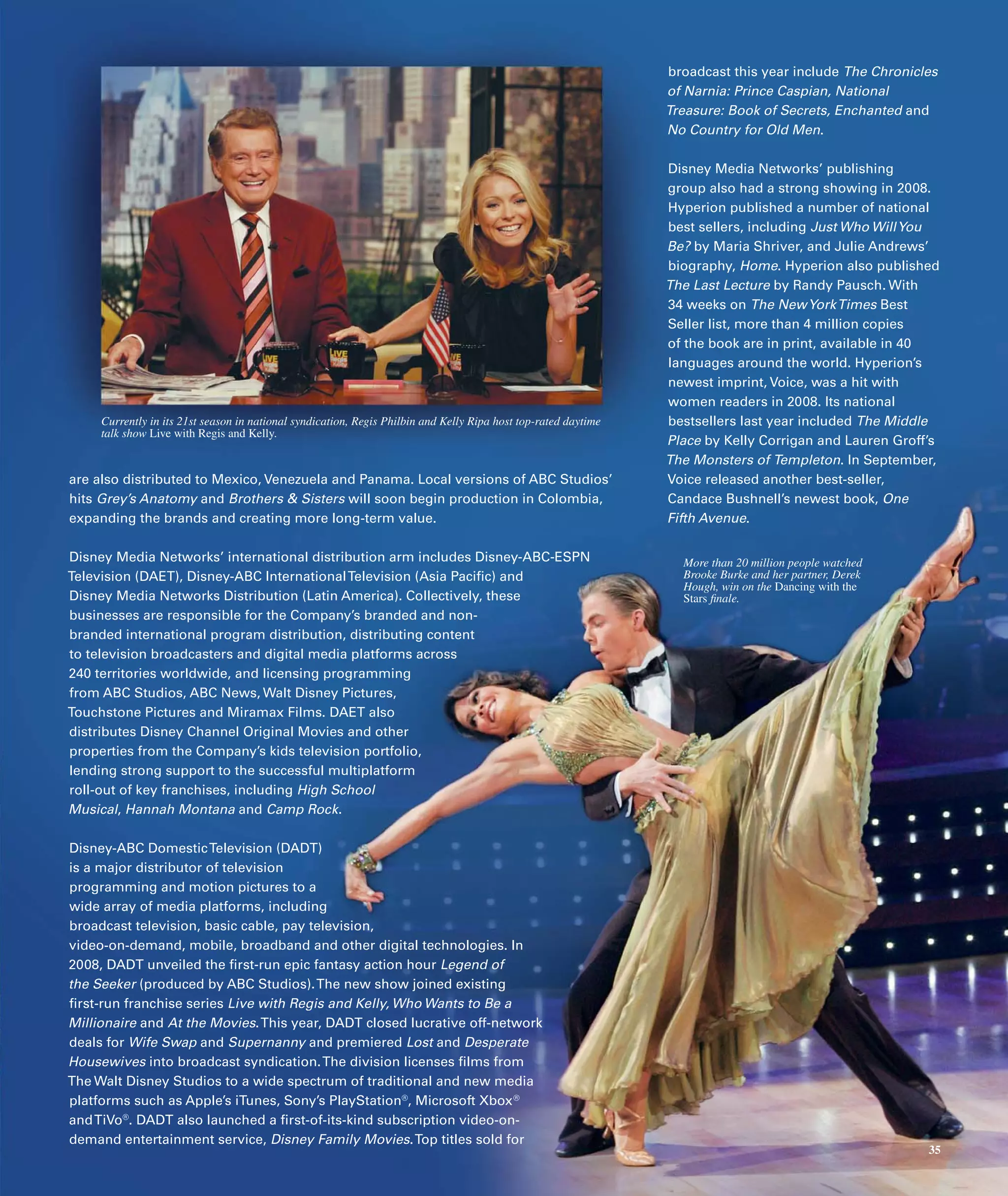 walt disney 2008 Annual Report | PDF