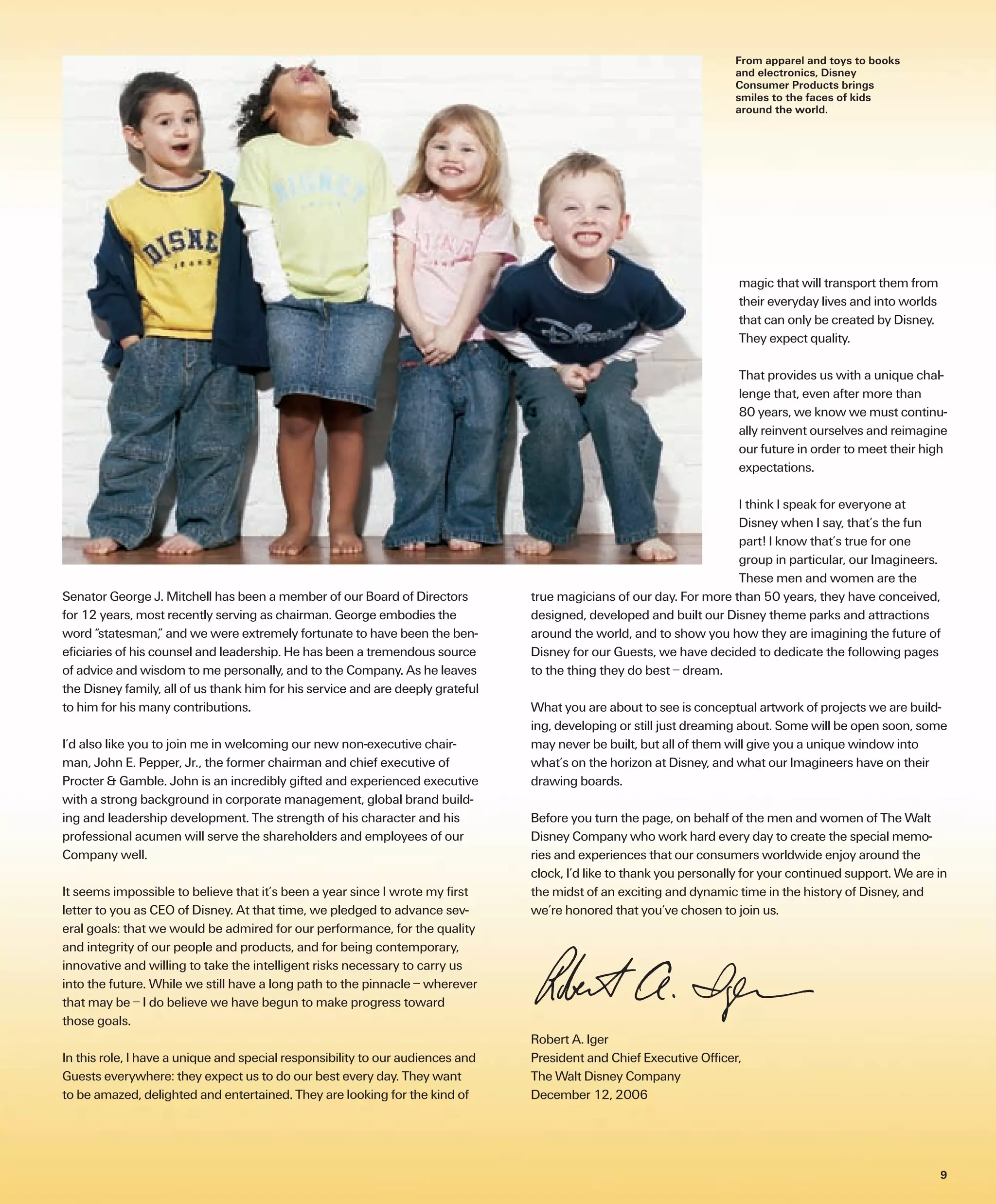 walt disney Annual Report 2006 | PDF