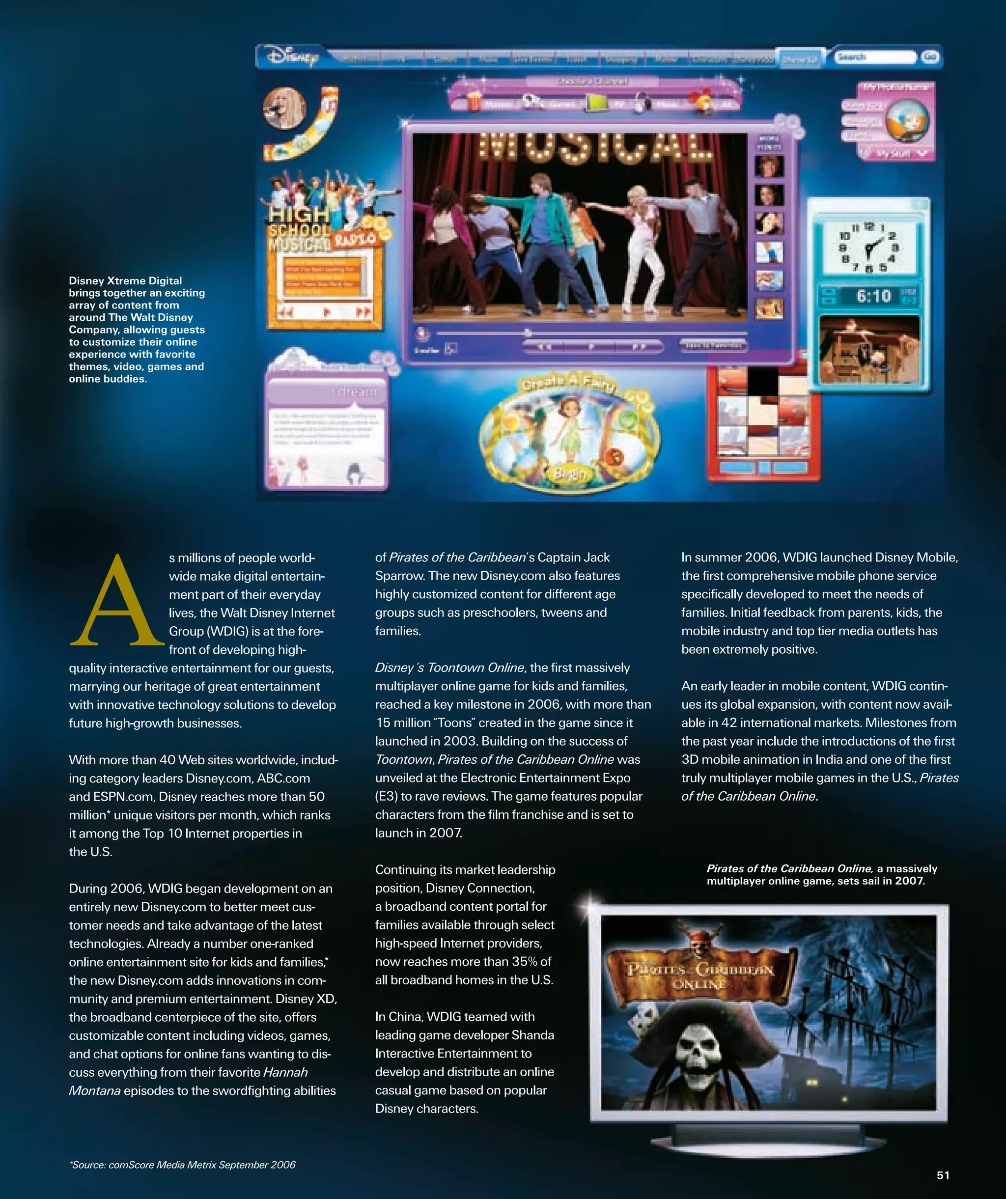 walt disney Annual Report 2006 | PDF