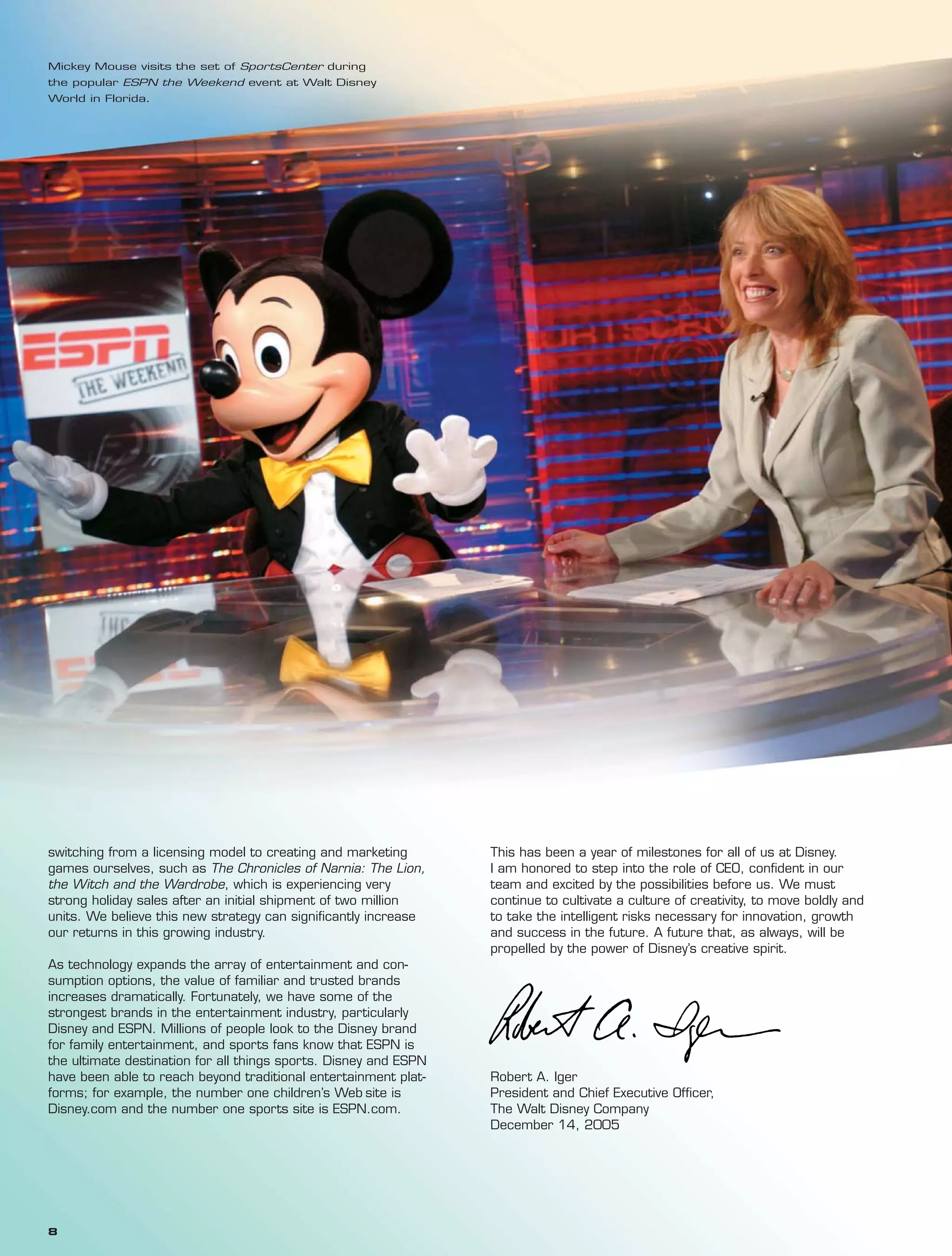 walt disney Annual Report 2005 | PDF