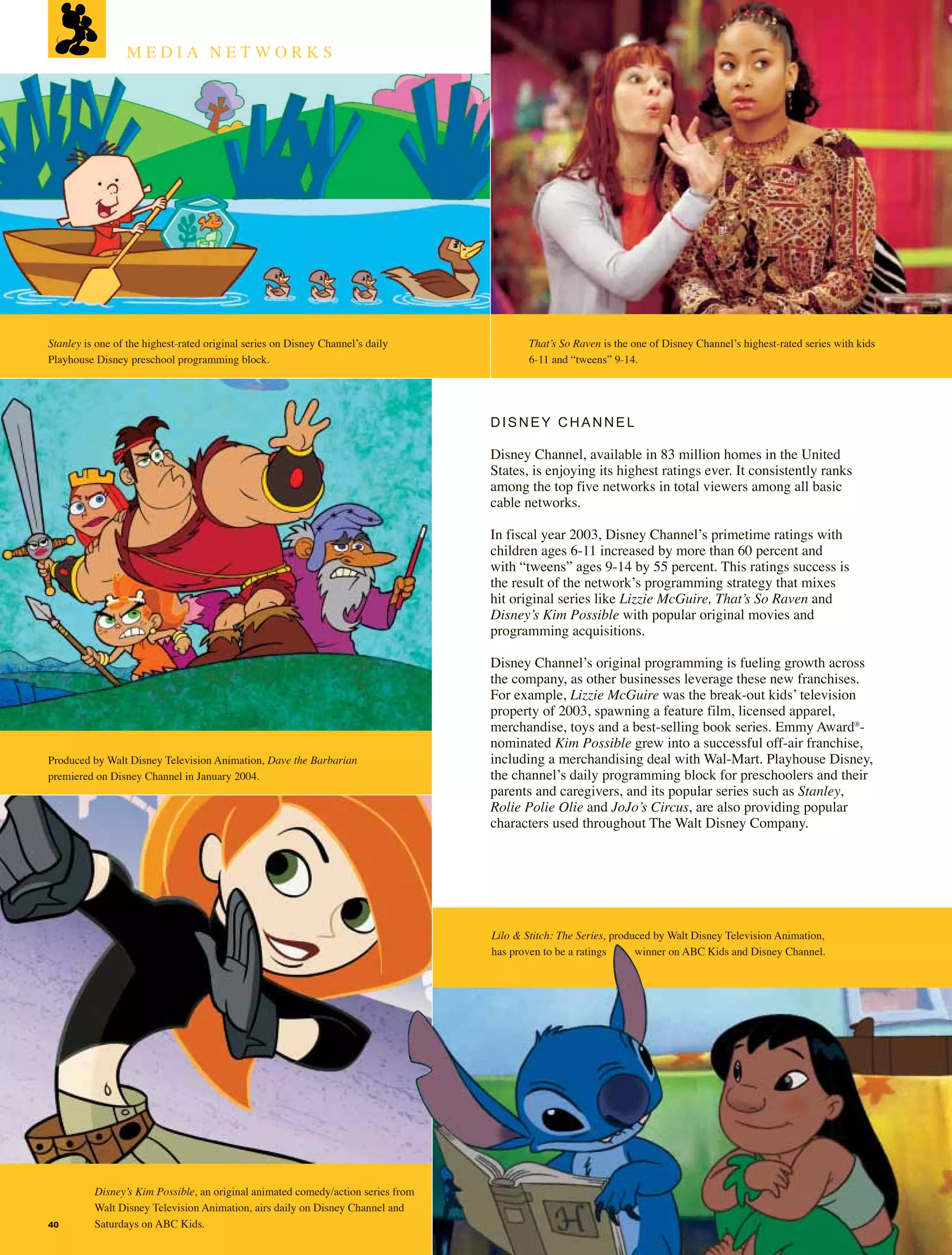 walt disney Annual Report 2003 | PDF