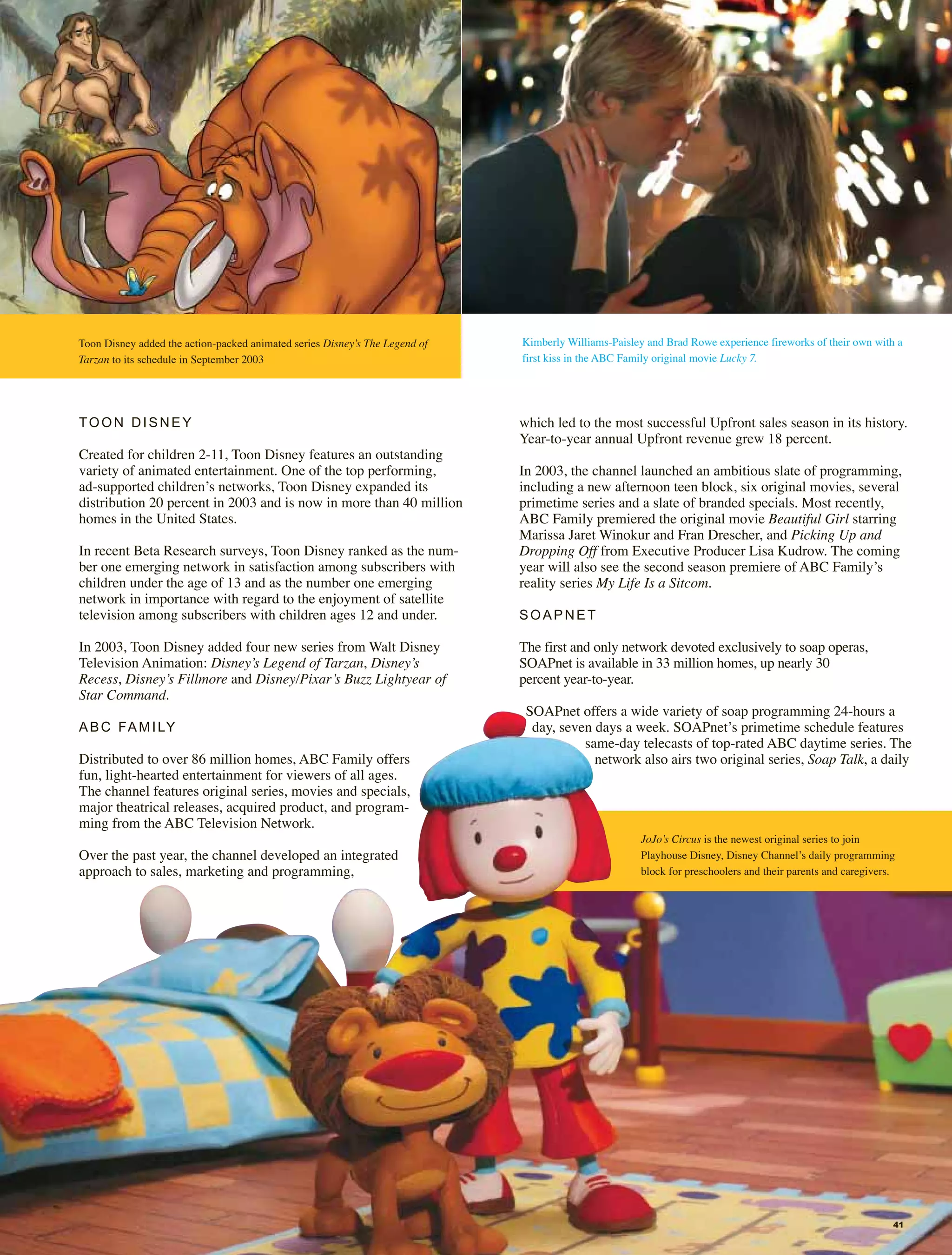 walt disney Annual Report 2003 | PDF