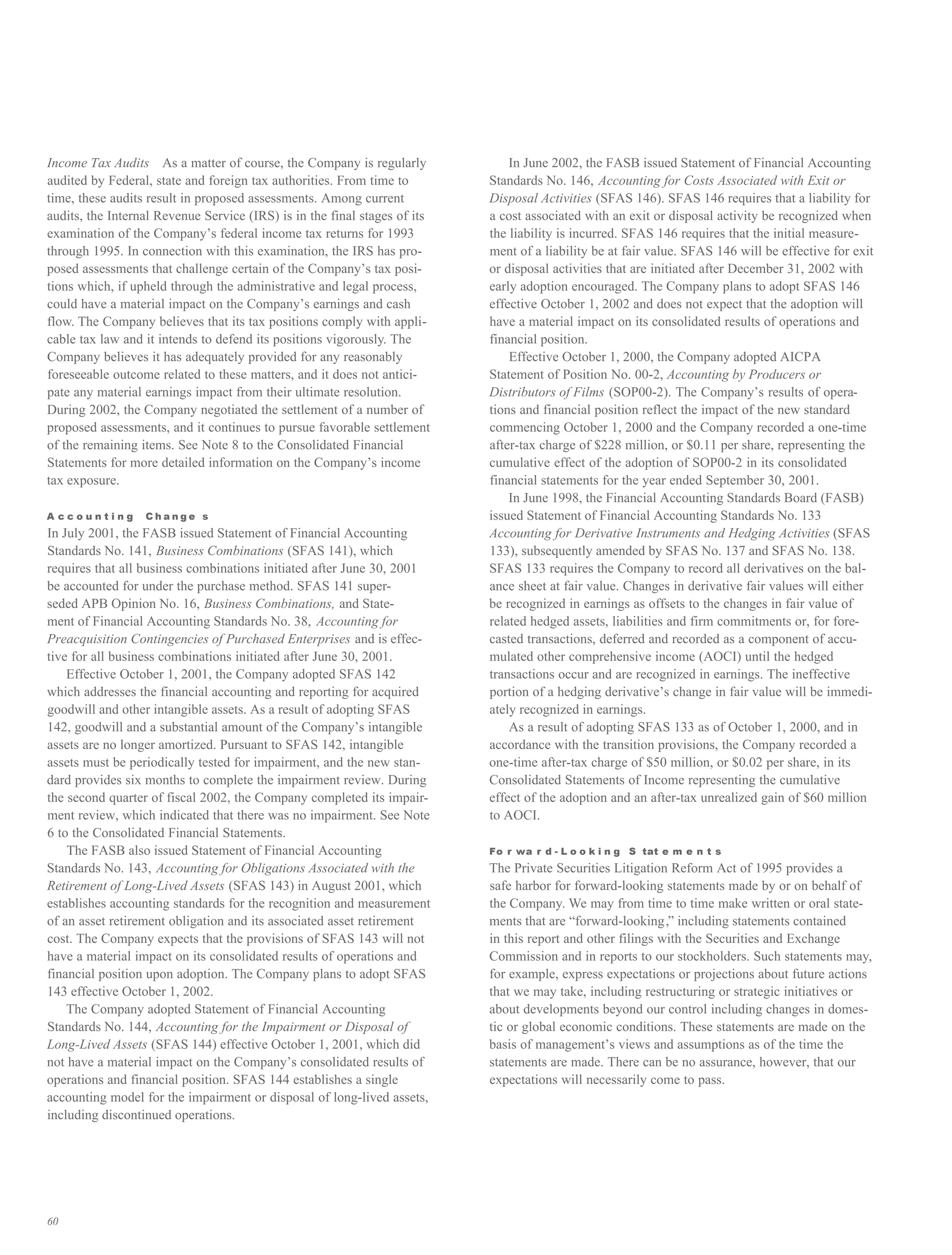 walt disney Annual Report 2002 | PDF