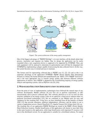 APPLICATION DEVELOPMENT TO CONVERT HETEROGENEOUS INFORMATION INTO PQDIF (POWER QUALITY DATA ...