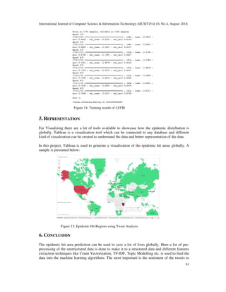 EPIDEMIC OUTBREAK PREDICTION USING ARTIFICIAL INTELLIGENCE | PDF