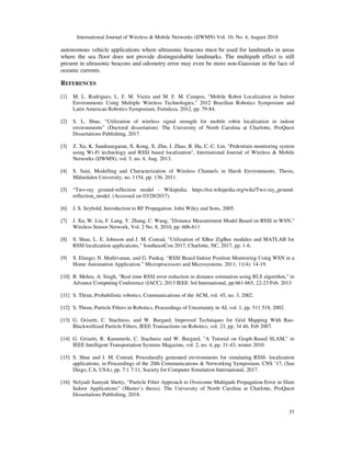 PARTICLE FILTER APPROACH TO UTILIZATION OF WIRELESS SIGNAL STRENGTH FOR ...