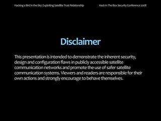 Hacking a Bird in the Sky | PPT