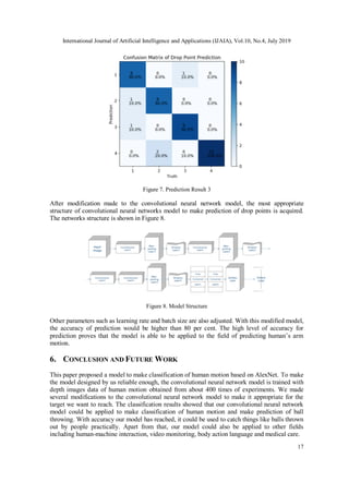MOTION PREDICTION USING DEPTH INFORMATION OF HUMAN ARM BASED ON ALEXNET | PDF