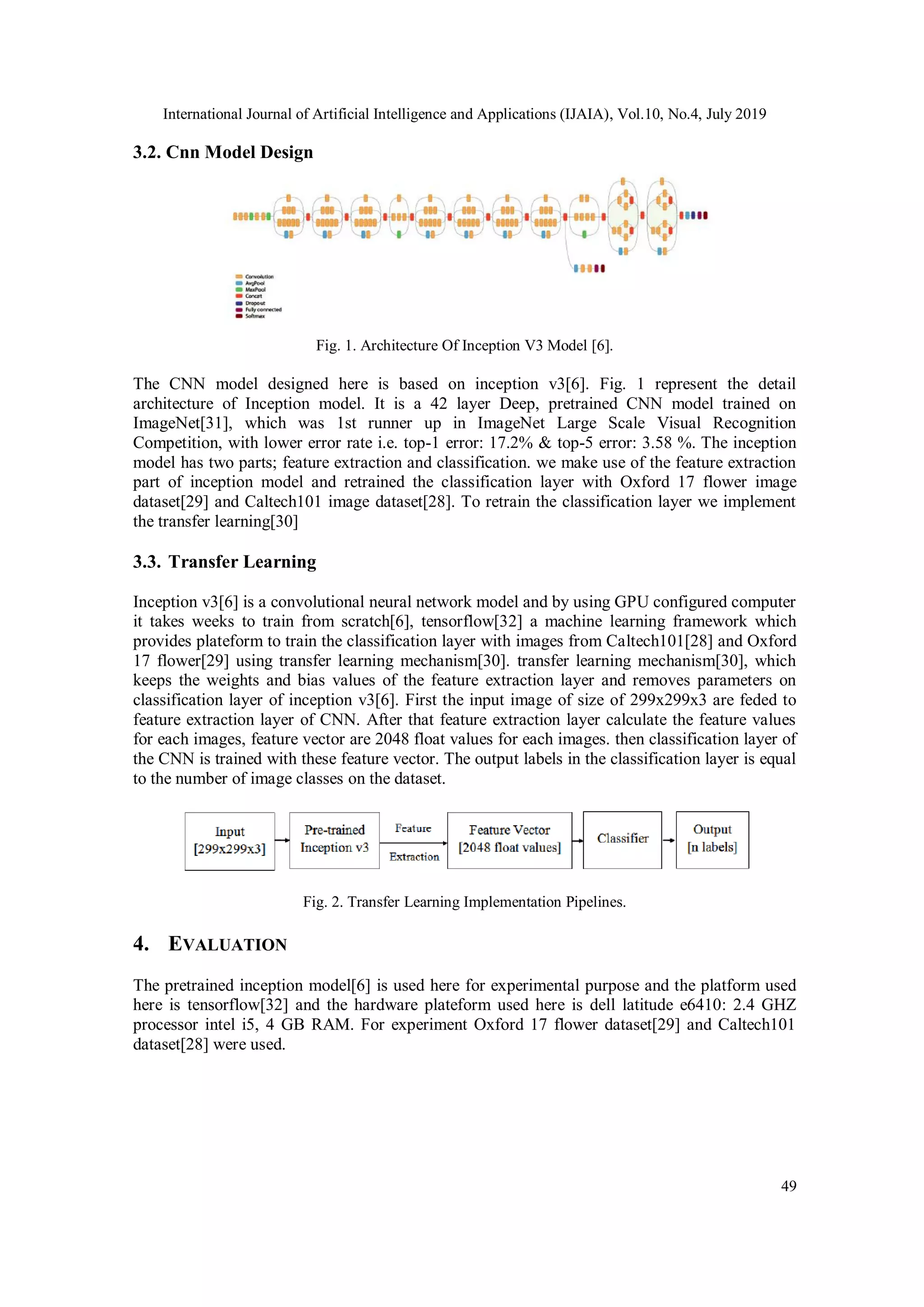 TRANSFER LEARNING BASED IMAGE VISUALIZATION USING CNN | PDF