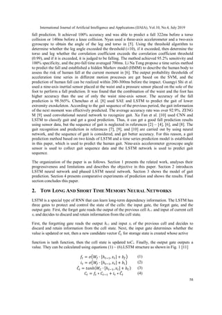 A COMPARATIVE STUDY OF LSTM AND PHASED LSTM FOR GAIT PREDICTION | PDF