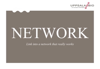 Uppsala BIO Life Science Pathfinder | PPT