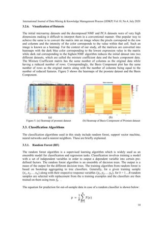EFFICACY OF NON-NEGATIVE MATRIX FACTORIZATION FOR FEATURE SELECTION IN CANCER DATA | PDF