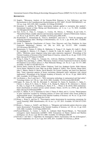 EFFICACY OF NON-NEGATIVE MATRIX FACTORIZATION FOR FEATURE SELECTION IN ...