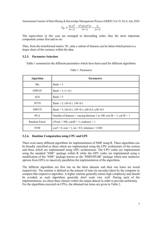 EFFICACY OF NON-NEGATIVE MATRIX FACTORIZATION FOR FEATURE SELECTION IN CANCER DATA | PDF