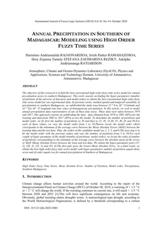 International Journal of Fuzzy Logic Systems (IJFLS) | PDF