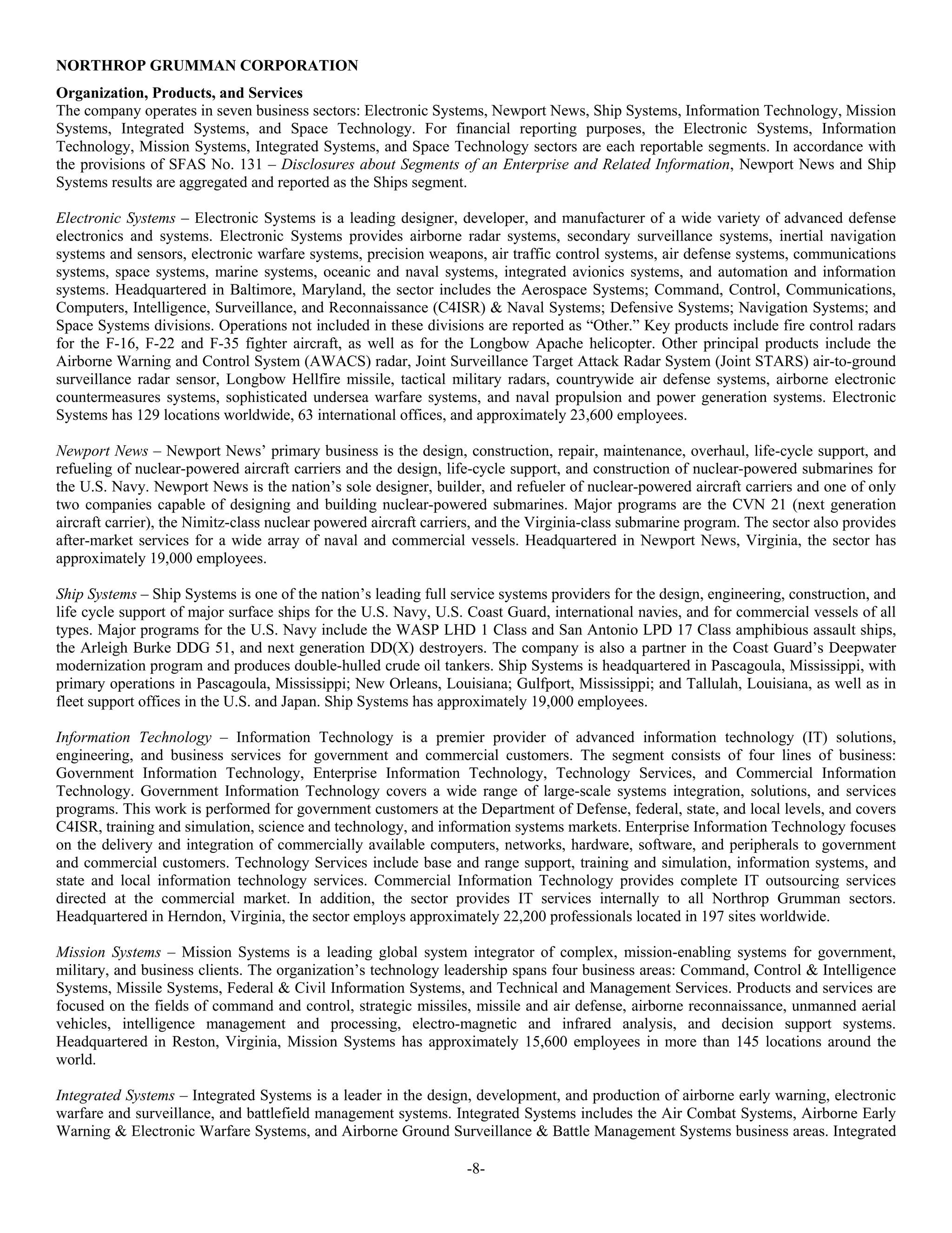 northrop grumman Annual Report 2003 | PDF